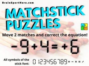 Matchstick Puzzle Part 1